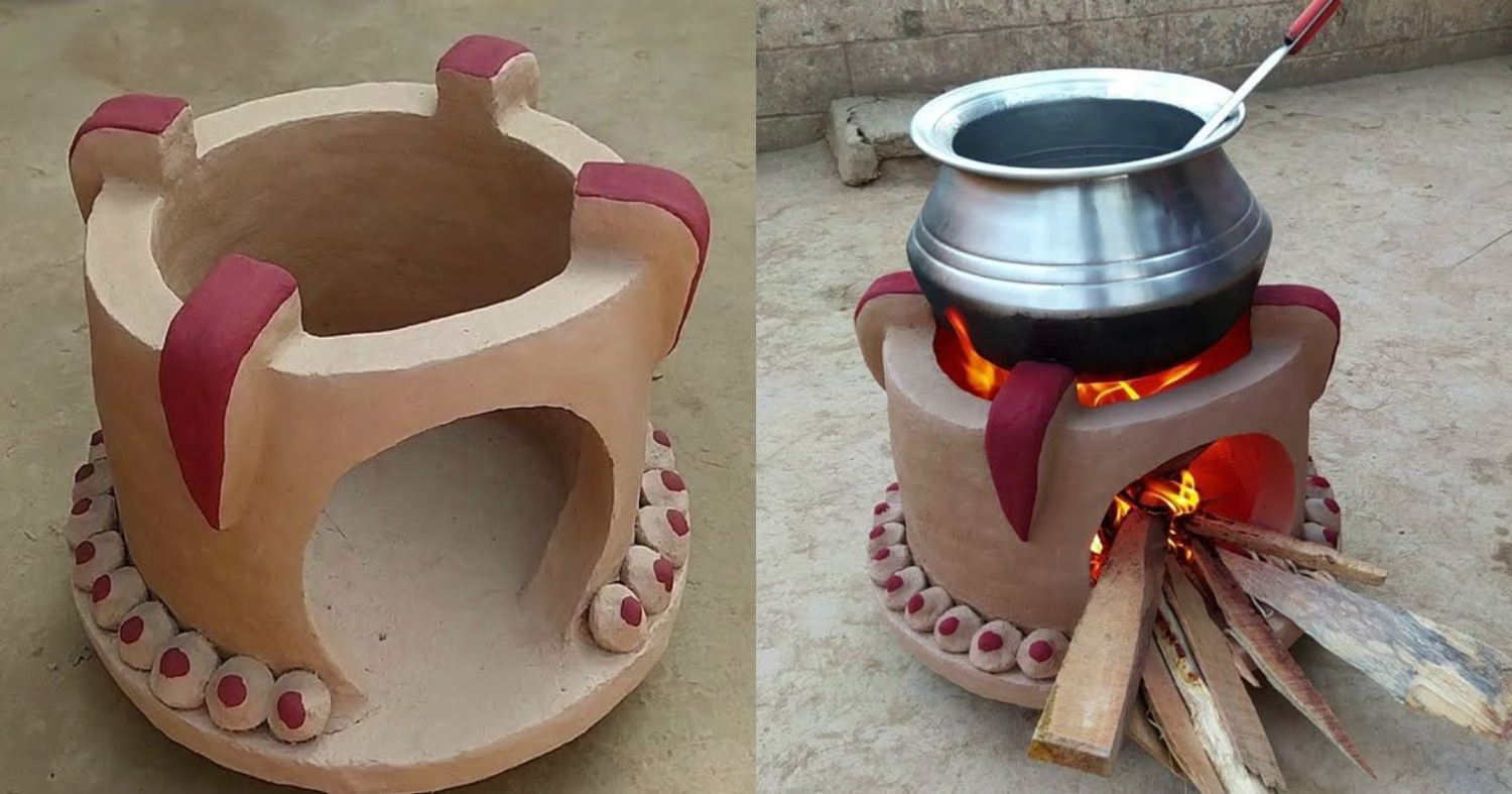 Easy Stove Making Trick | പൊട്ടിയ ചട്ടി കളയല്ലേ; 3 മിനിറ്റി ...