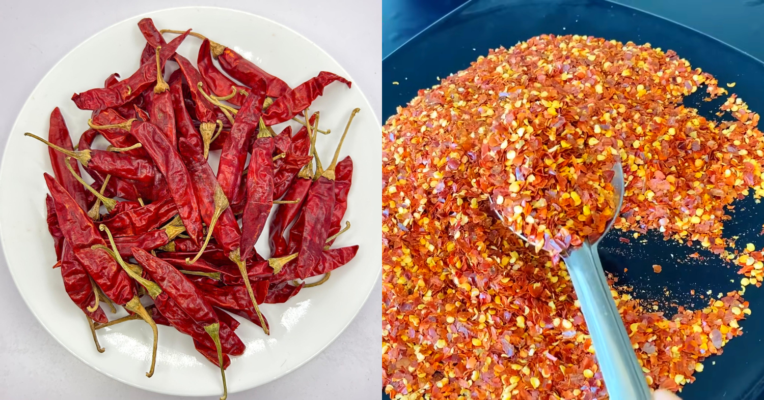 Chilli Flake Recipe | ഇതും കൂടി ചേർത്ത് കുത്തുമുളക് പൊടിച്ചാൽ രുചി ...